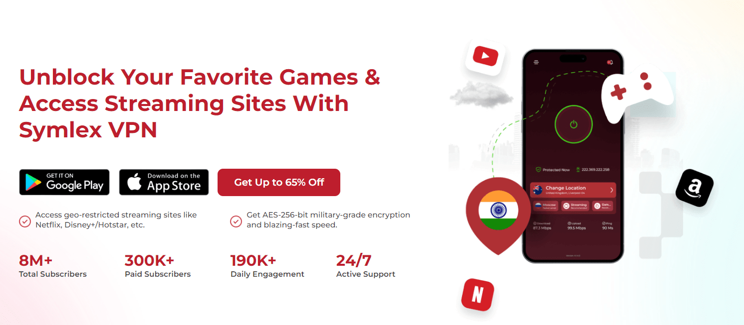 Symlex VPN | Secure Internet Browsing & Faster Internet