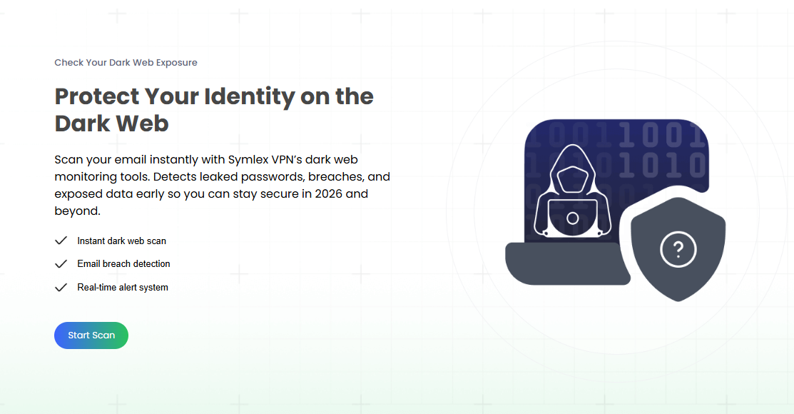 Symlex VPN | Dark Web Monitoring & Real-Time Threat Alerts